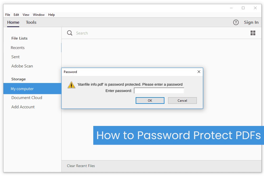 How To Password Protect PDFs TitanFile